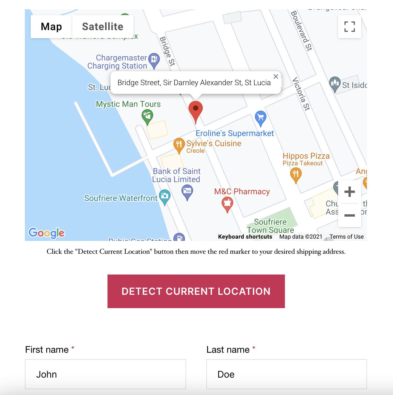 WooCommerce Checkout Map - Location Picker & Google Address Autofill Plugin