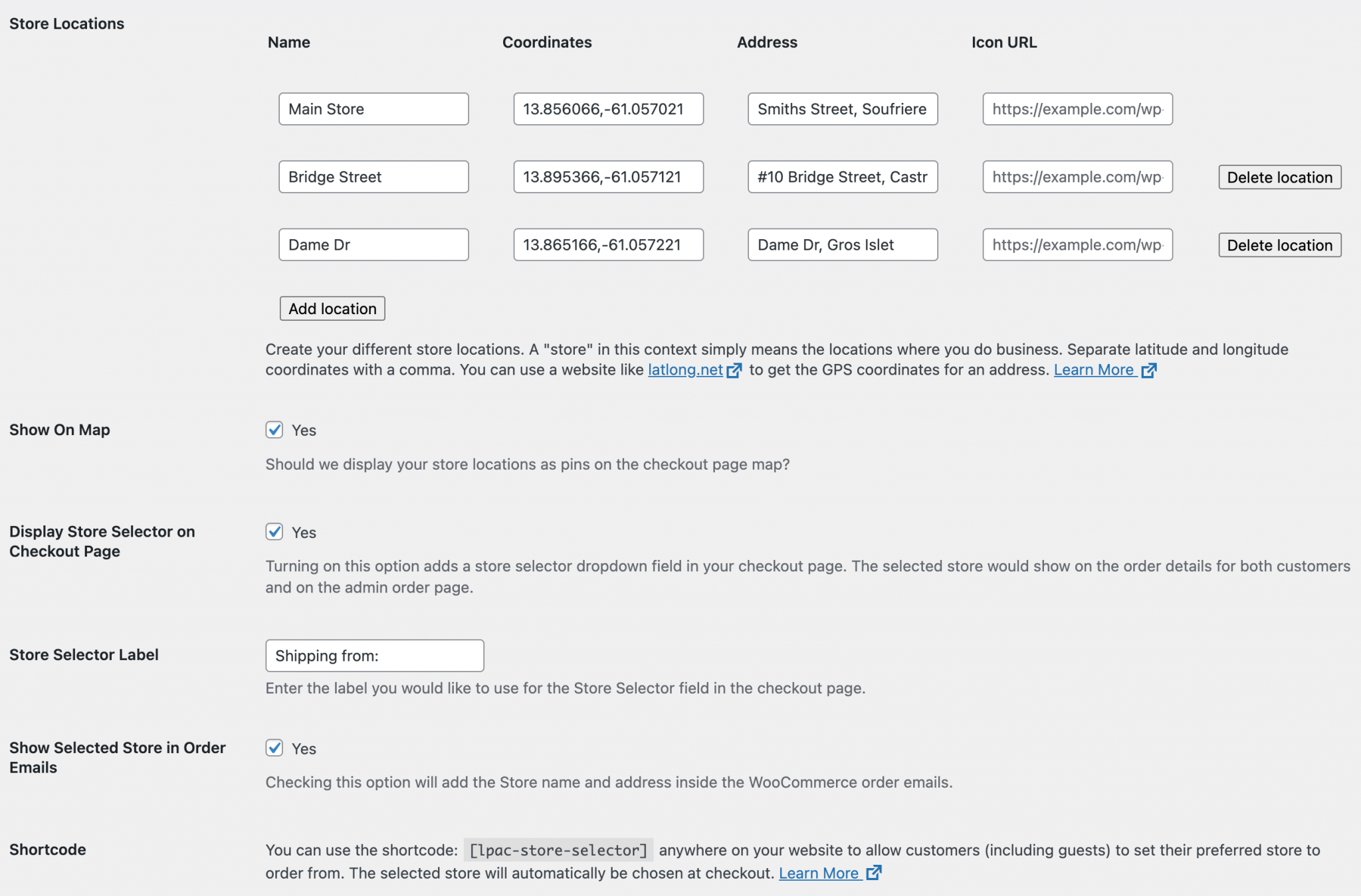 WooCommerce Checkout Map - Location Picker & Google Address Autofill Plugin